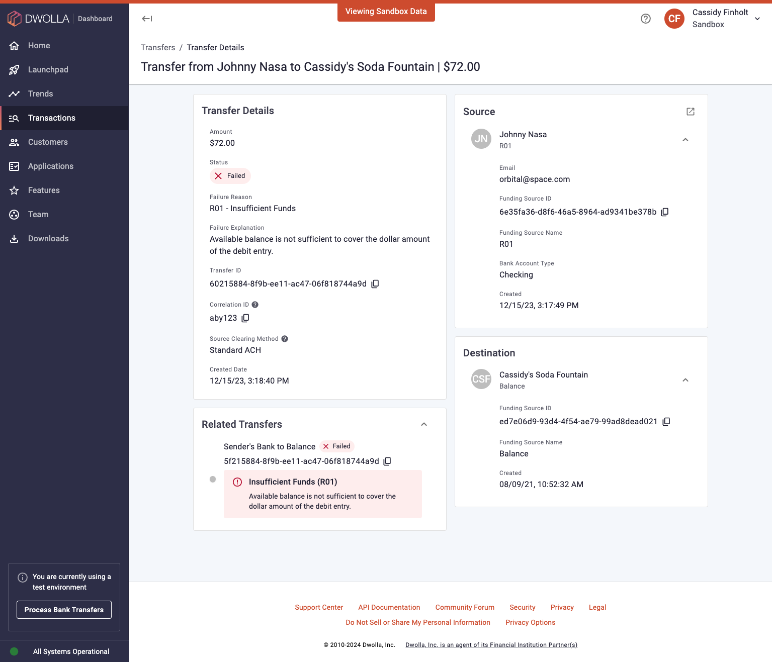 July 2024 Release Notes From the Dwolla Team | Dwolla